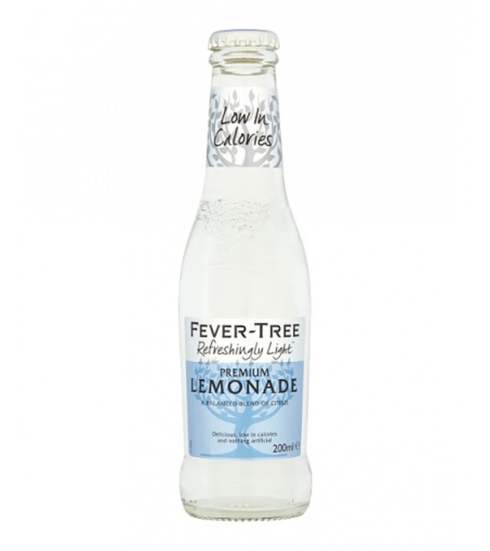 Fever-Tree Refreshingly Light Premium Lemonade - 200ml Pack of 24 ...