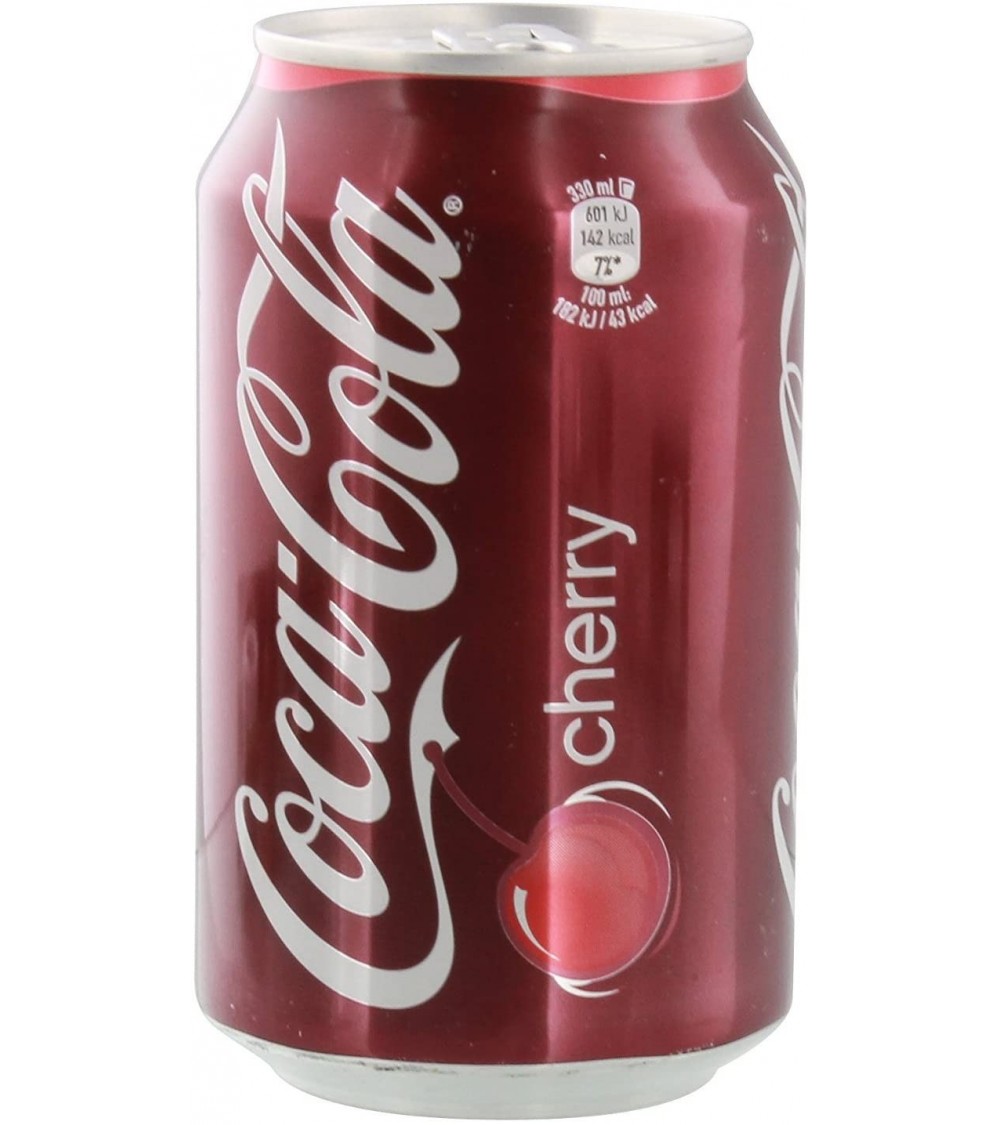 Cherry Coke 330ml Cans - Pack of 24 | Classic Cola with a Burst of ...