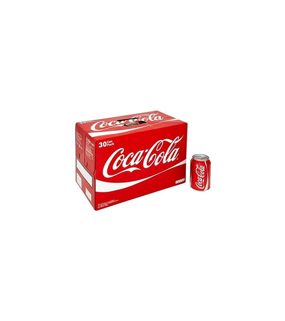 Coca Cola Classic 330ml Cans - Pack of 30 | Timeless Taste and Refreshment