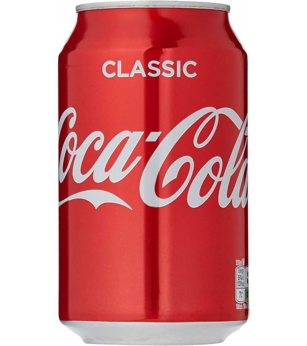 Coca Cola Classic 330ml Cans - Pack of 30 | Timeless Taste and Refreshment