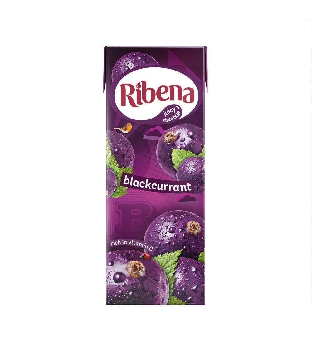Ribena Blackcurrant Flavour Cartons - 250ml, Pack of 24