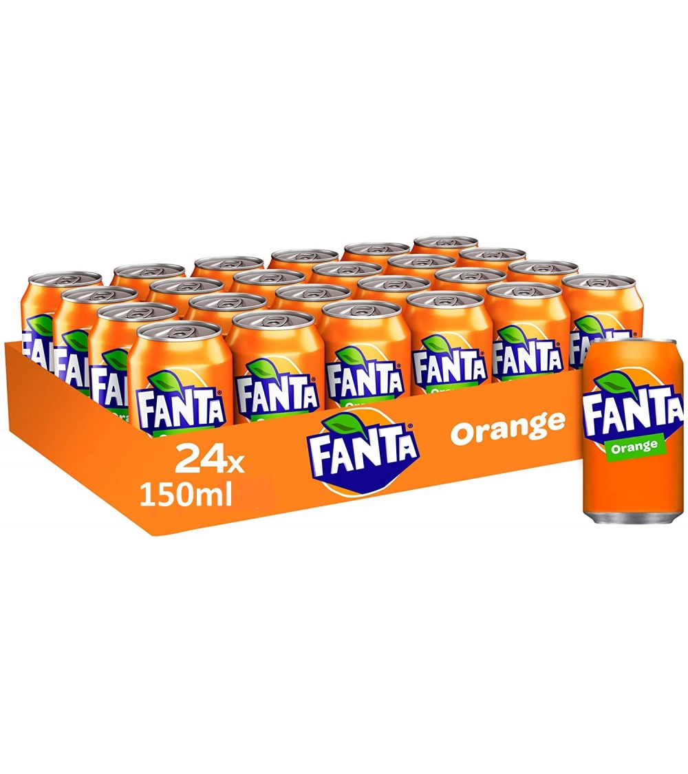 Fanta Orange Soda 150ml - Pack of 24 | Refreshing Citrus Delight