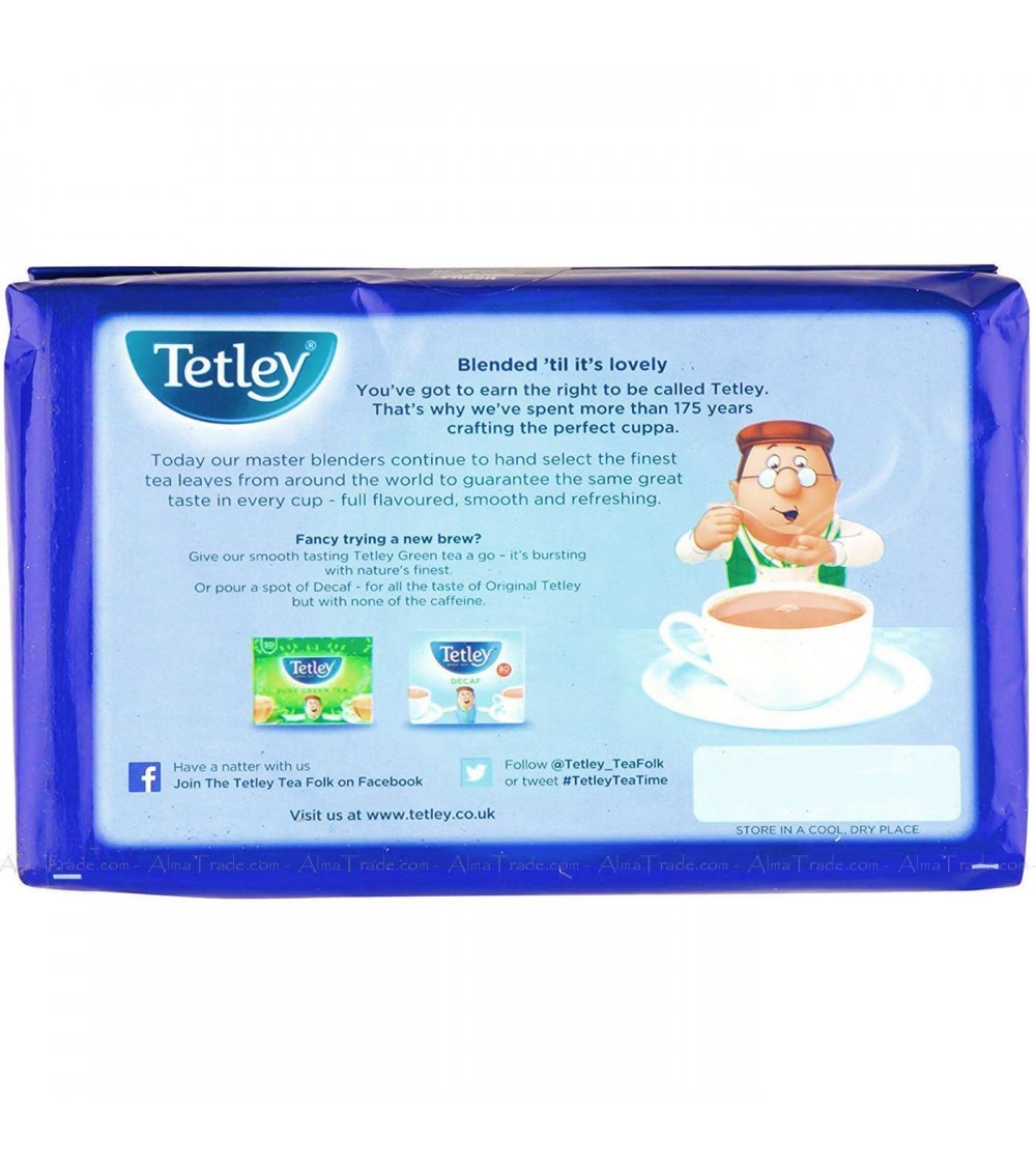 Tetley Original Black Tea - 240 Tea Bags (Pack of 2) - Timeless Classic ...
