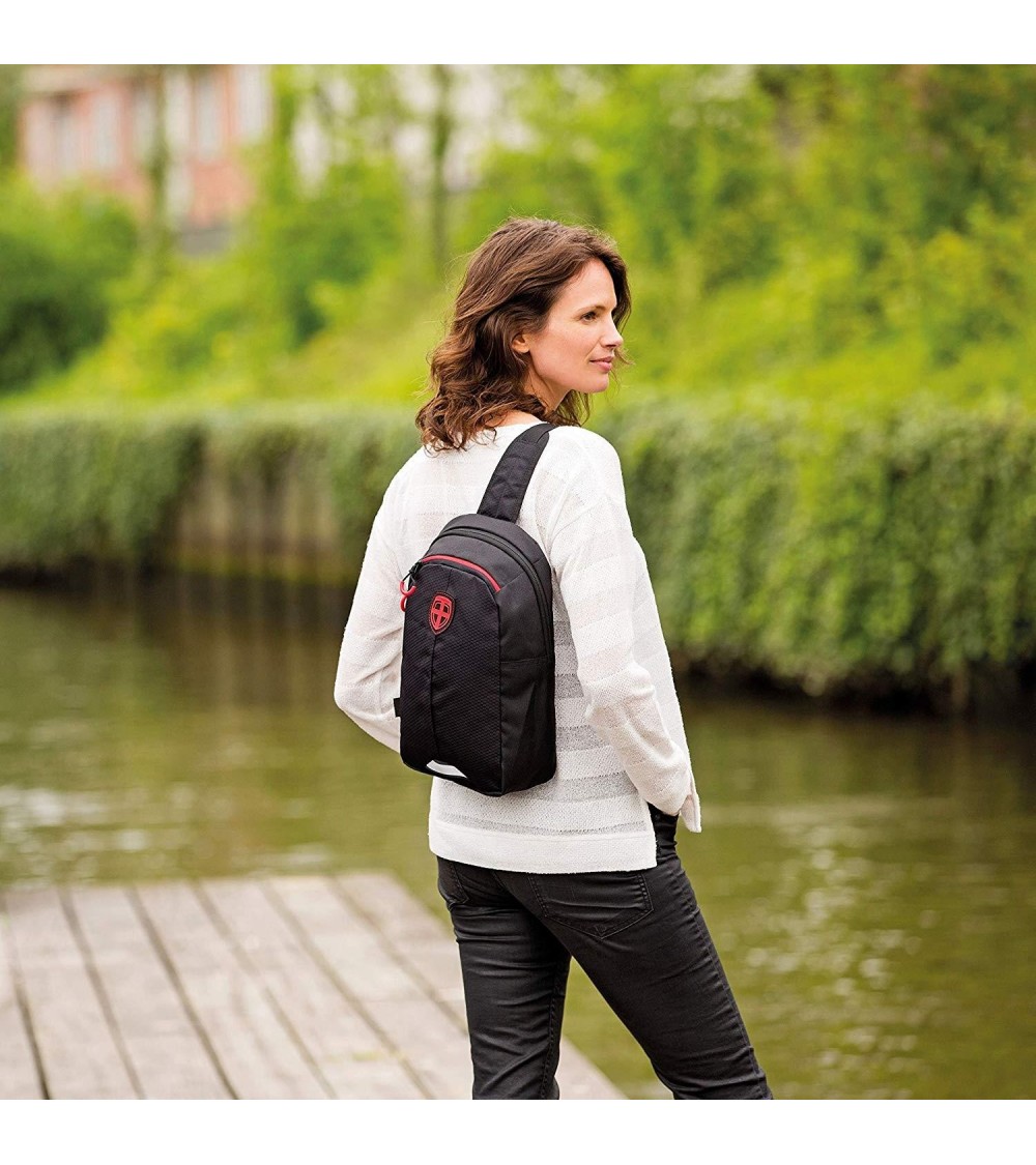 Ellehammer Urban Explorer - Cross Body Backpack Bag 9 litres Black