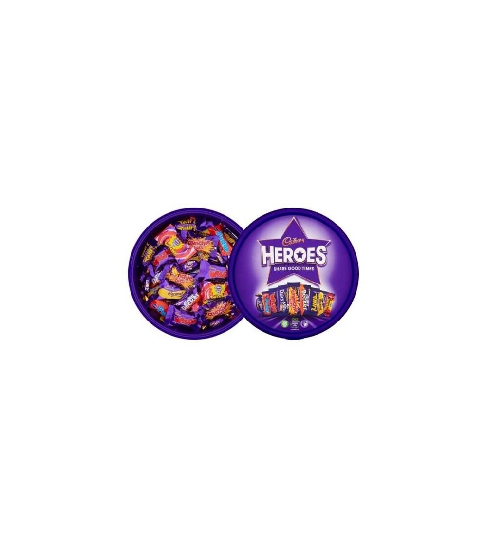 Cadbury Heroes Chocolate Tub, 600g