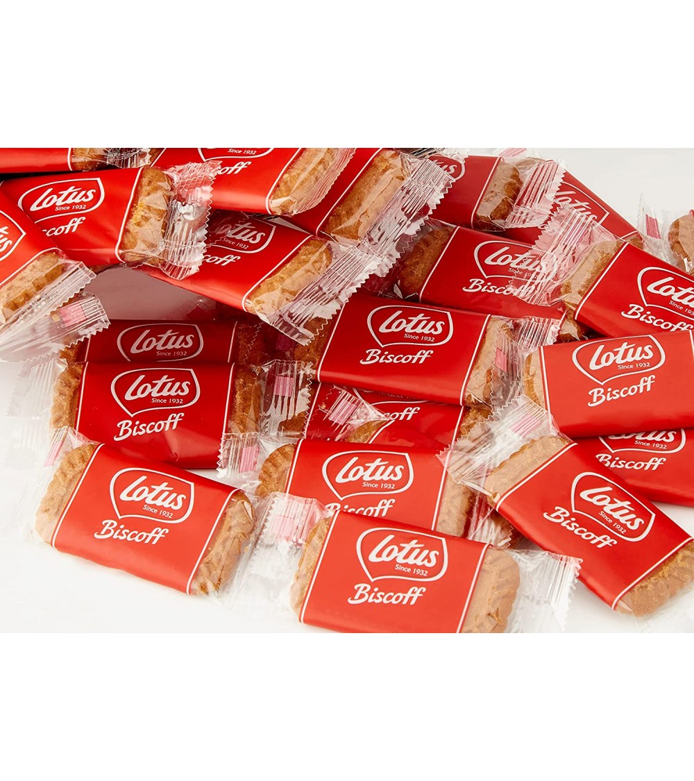 Lotus Biscoff Dispenser Box - Individually Wrapped Caramelised Biscuits ...