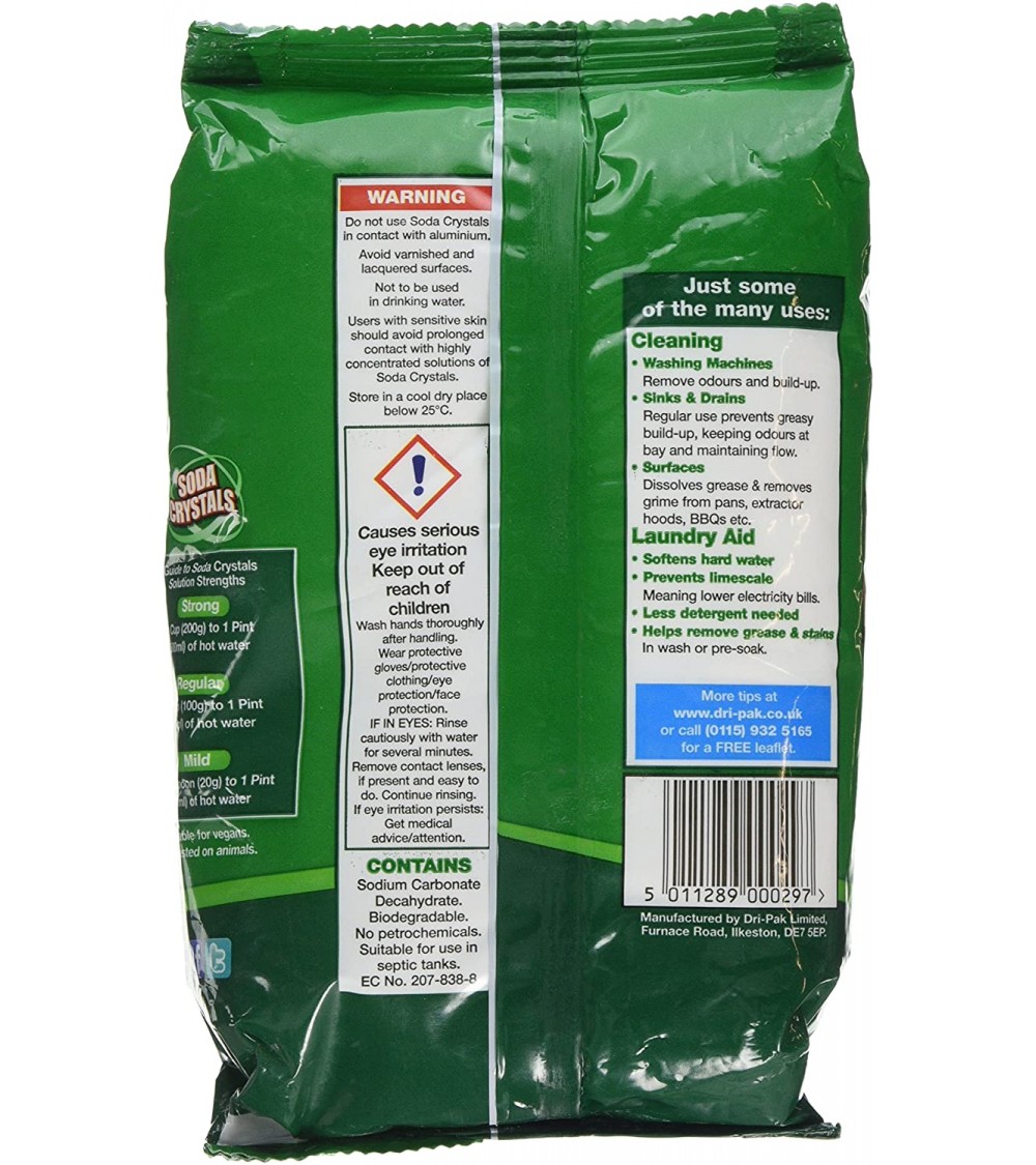 Dri Pak Soda Crystal, 1kg