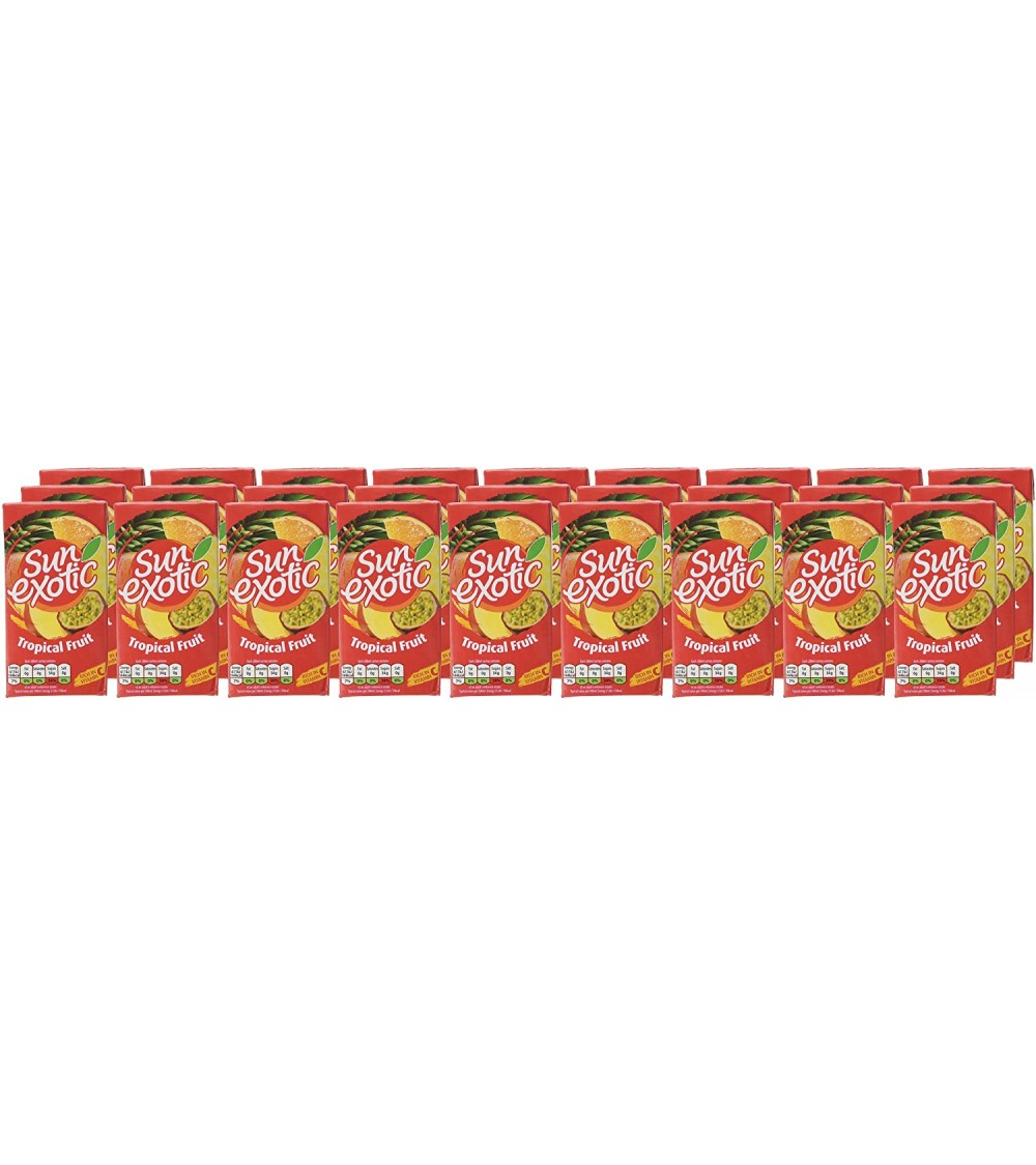 Sun Exotic Tropical Fruit Juice 288ml pack of 27