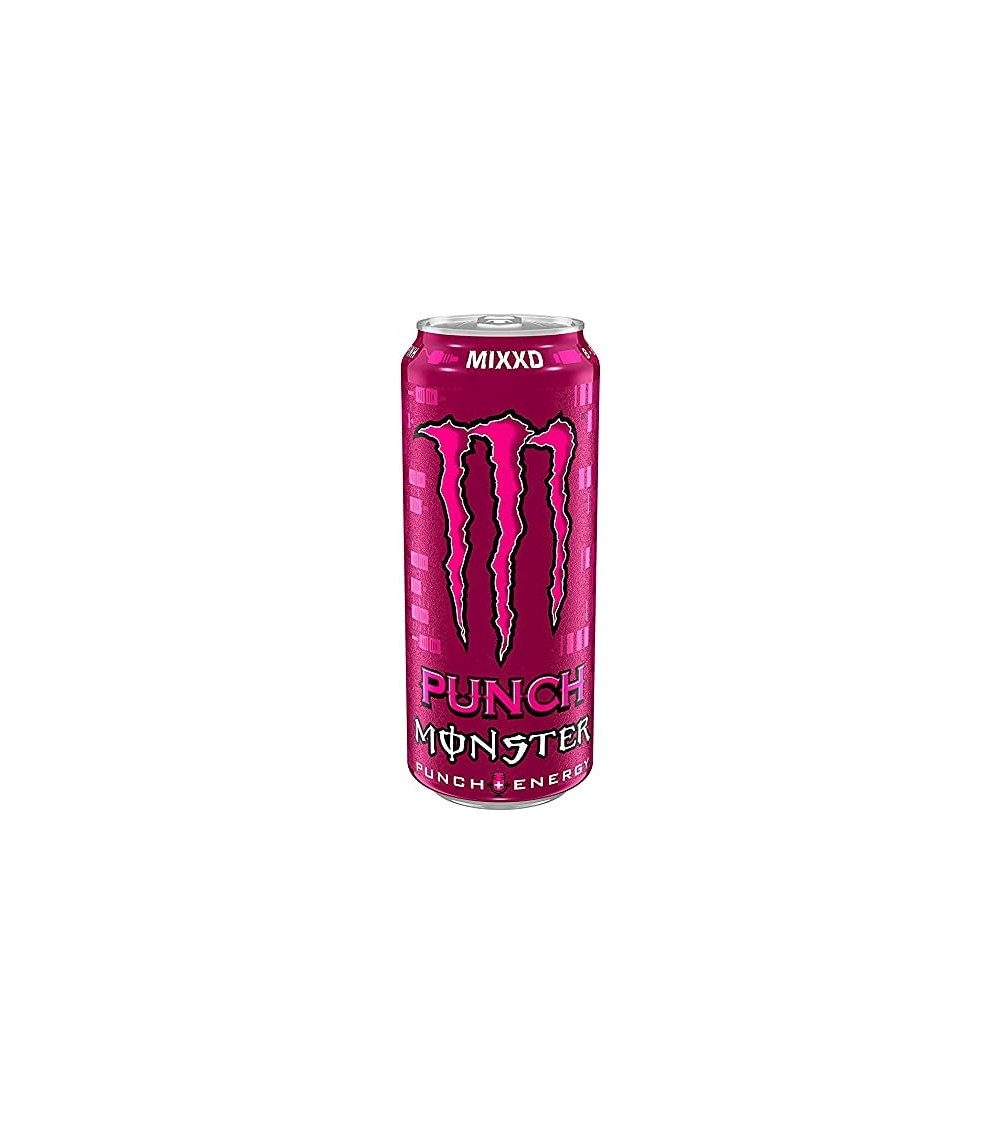 Monster Punch Mixxd - Energizing Fruit Punch Blend - 500ml Cans (Pack ...